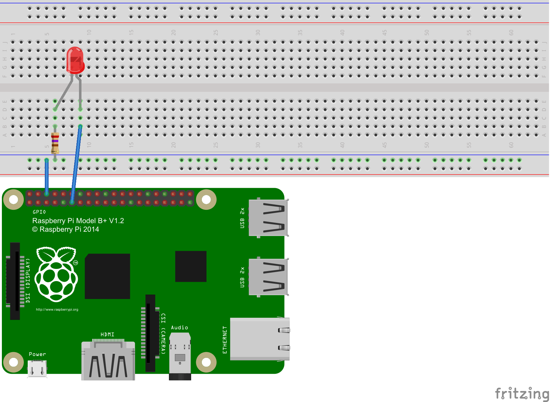 Raspberry Pi Led Project – Ragzilla